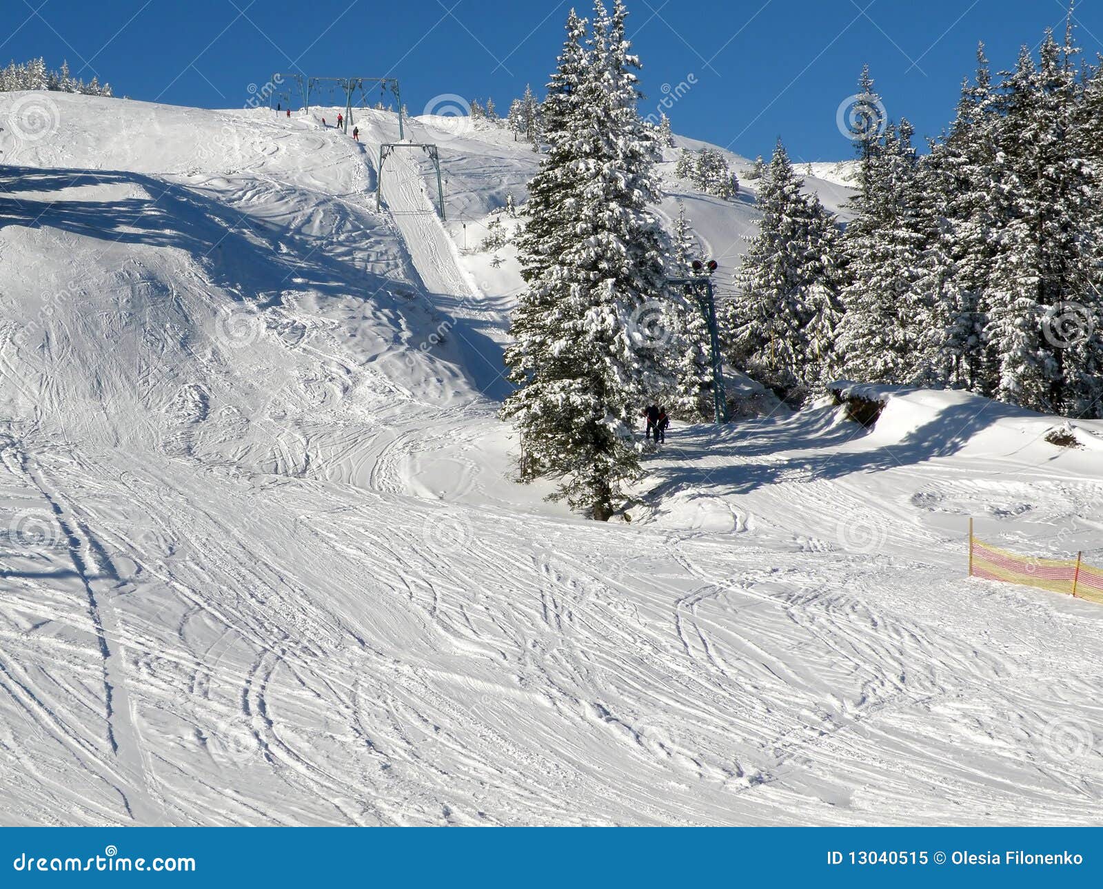 Ski run stock image. Image of outdoors, winter, sport - 13040515