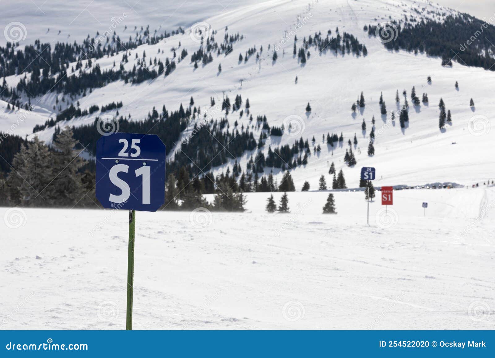 Ski slopes stock photo. Image of season, activity, lifestyle - 254522020