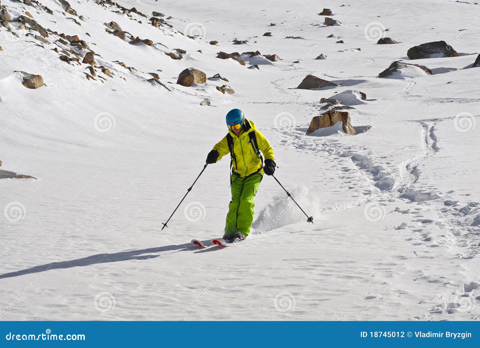 Ski tour stock photo. Image of happy, park, cold, tourism - 18745012