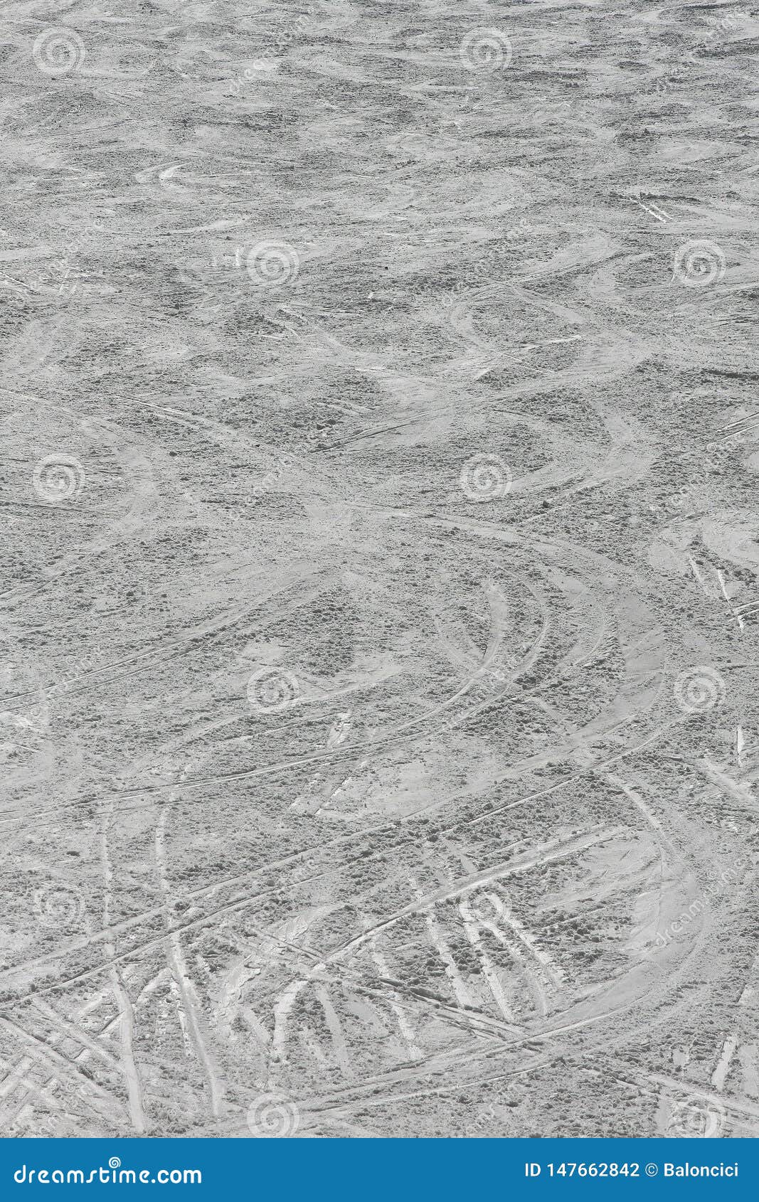 Ski Tracks Snow Pattern stock photo. Image of snow, background - 147662842