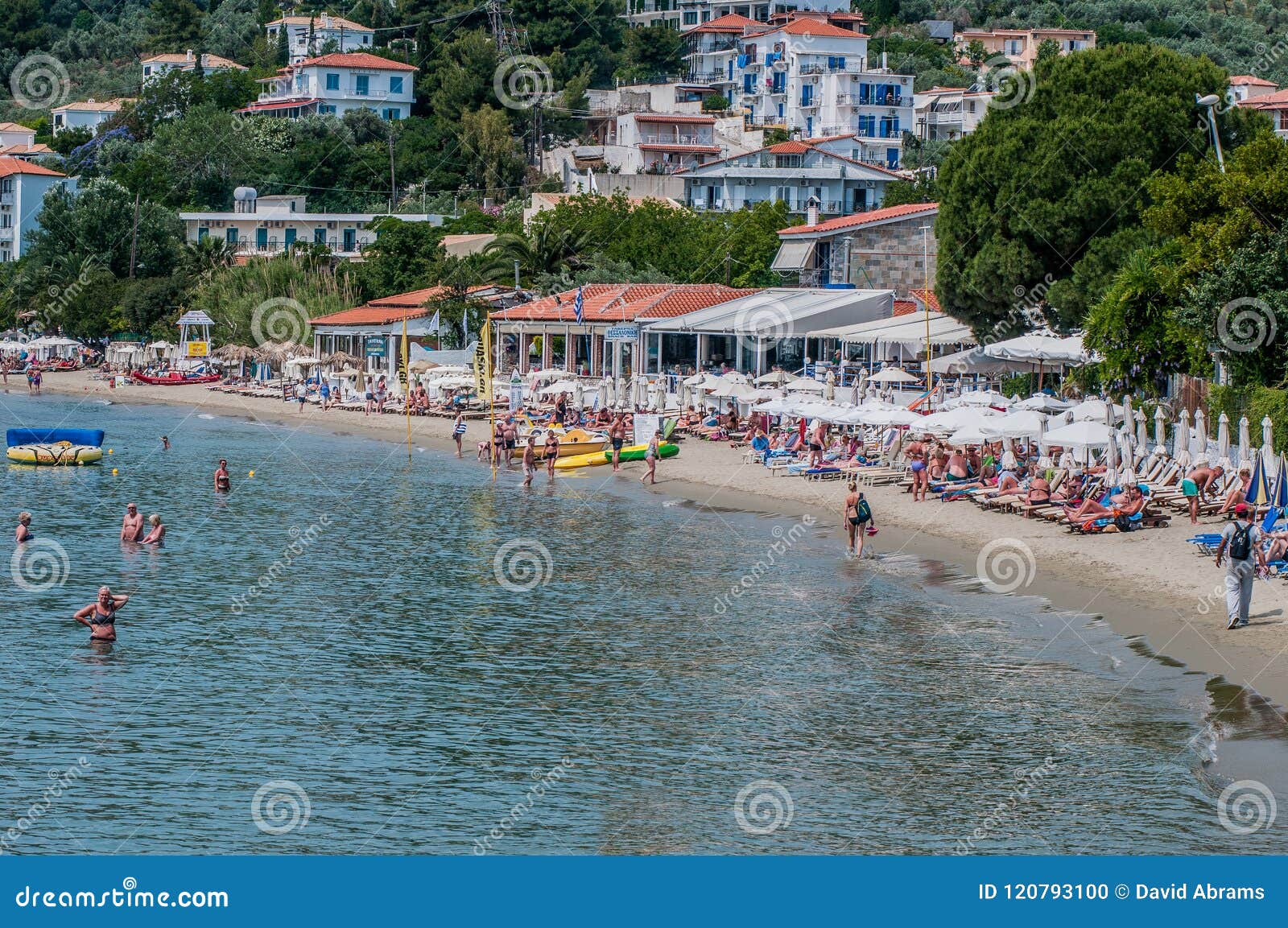 Megali Ammos Beach And Port In Chora, Pano Koufonisi Editorial Image ... Megali Ammos Beach And Port In Chora, Pano Koufonisi Editorial Image ...
