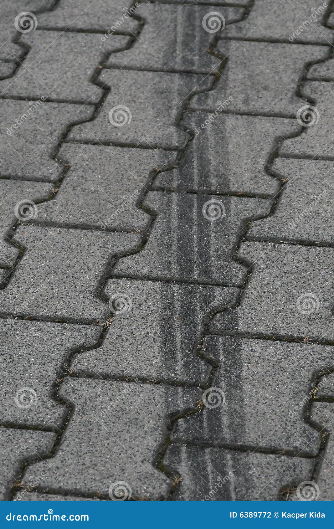 Skid marks stock photo. Image of brick, tyres, braking - 6389772