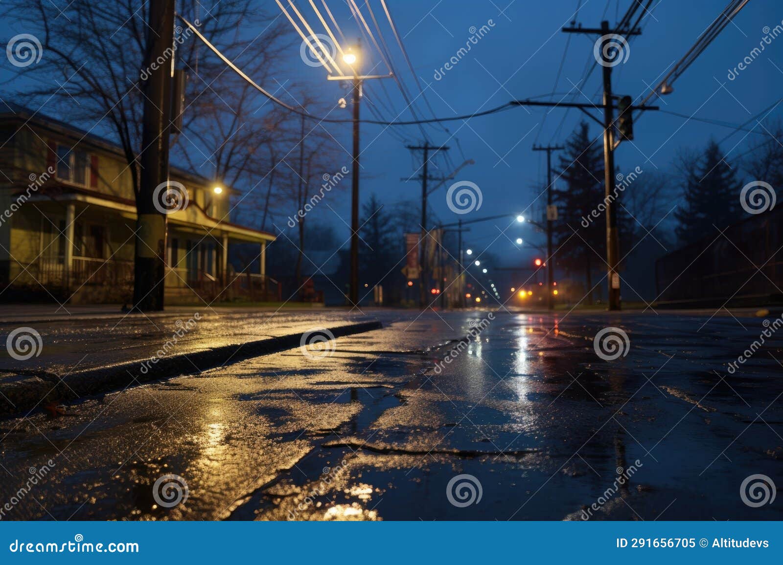 Skid Marks Ending in a Street Lamp Stock Image - Image of accident ...
