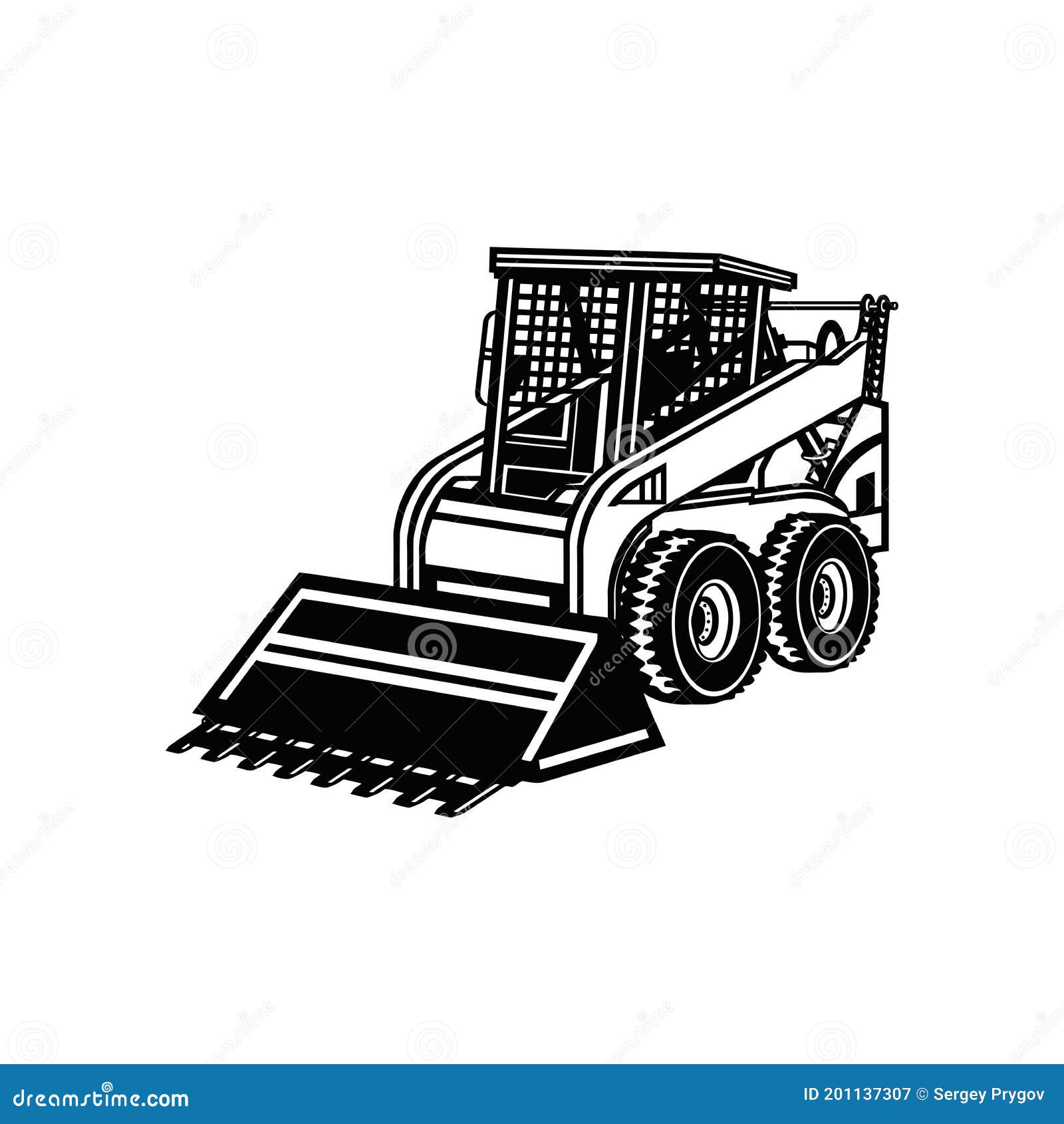 Skid Steer Loader - Construction Vehicle - Machine Equipment Builder ...