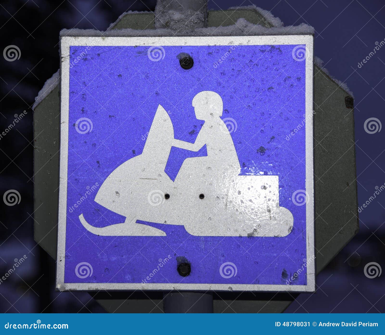 Skidoo Sign stock image. Image of transportation, whote - 48798031