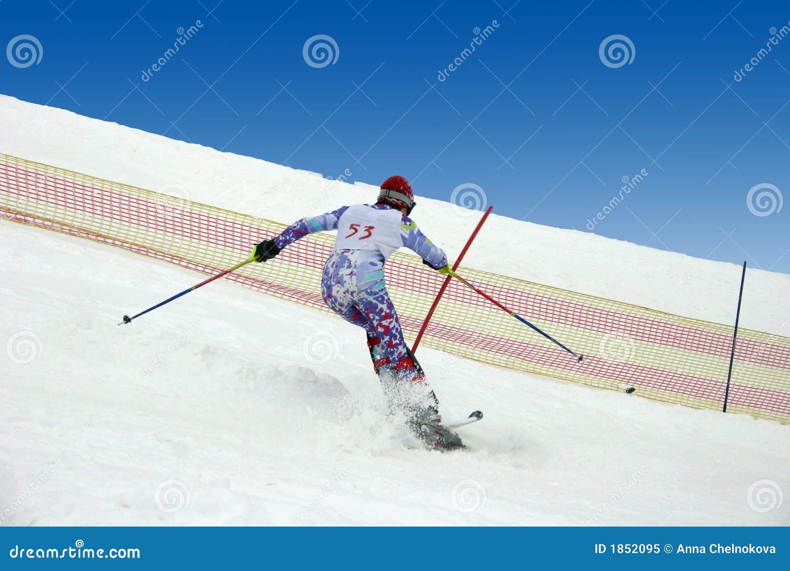 Skier. Picture Image: 1852095