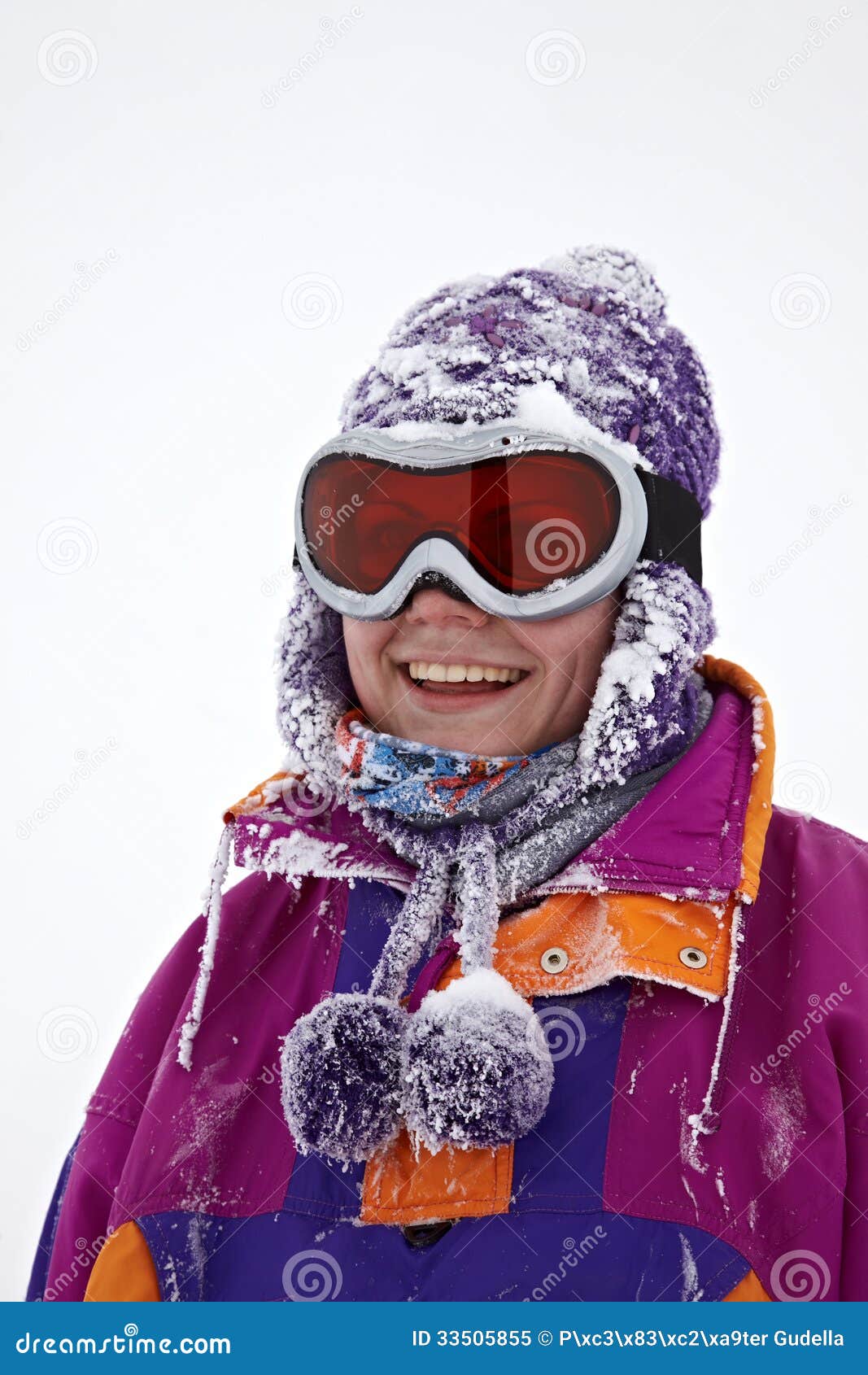 Skier Portrait stock image. Image of leisure, recreation - 33505855