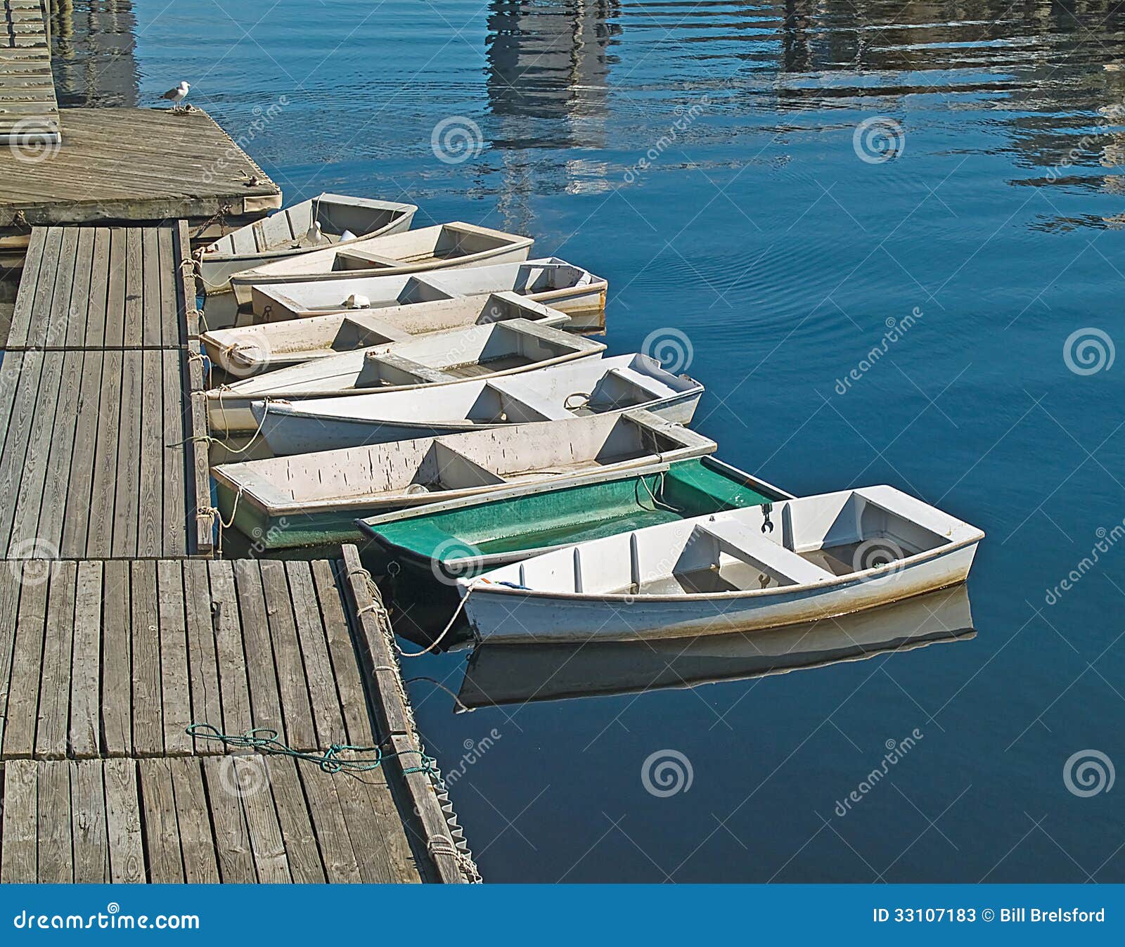 Skiff row stock image. Image of skiff, seascapes, vacation - 33107183