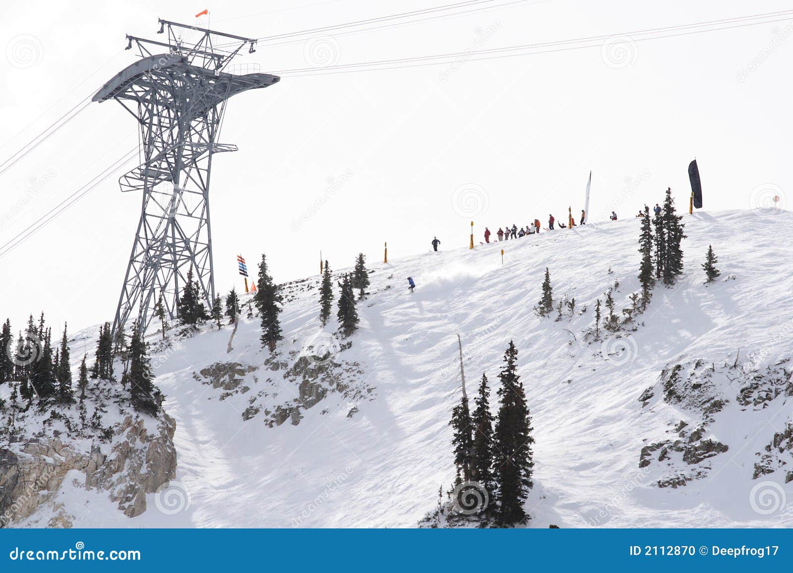 Skiing competition start stock photo. Image of active - 2112870