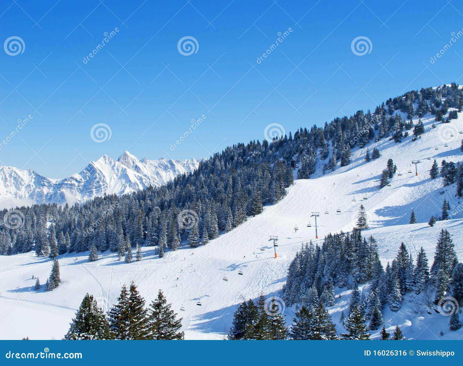 Skiing slope stock photo. Image of journey, europe, rest - 16026316