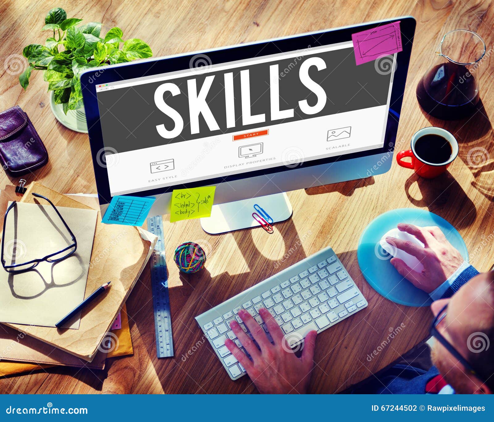 Skill Ability Qualification Performance Talent Concept Stock Photo ...