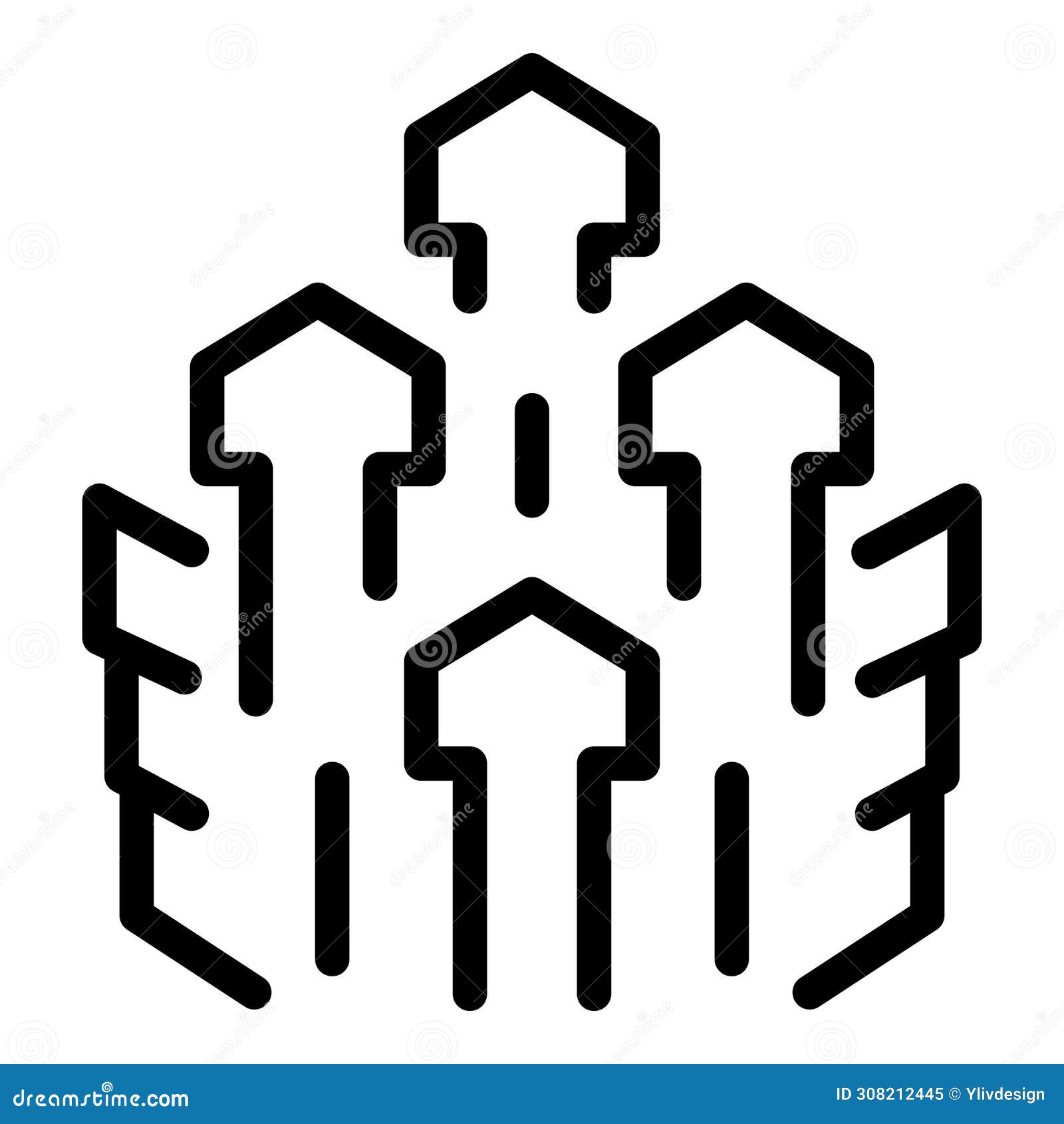 Skill Development Icon Outline Vector. Professional Qualification ...