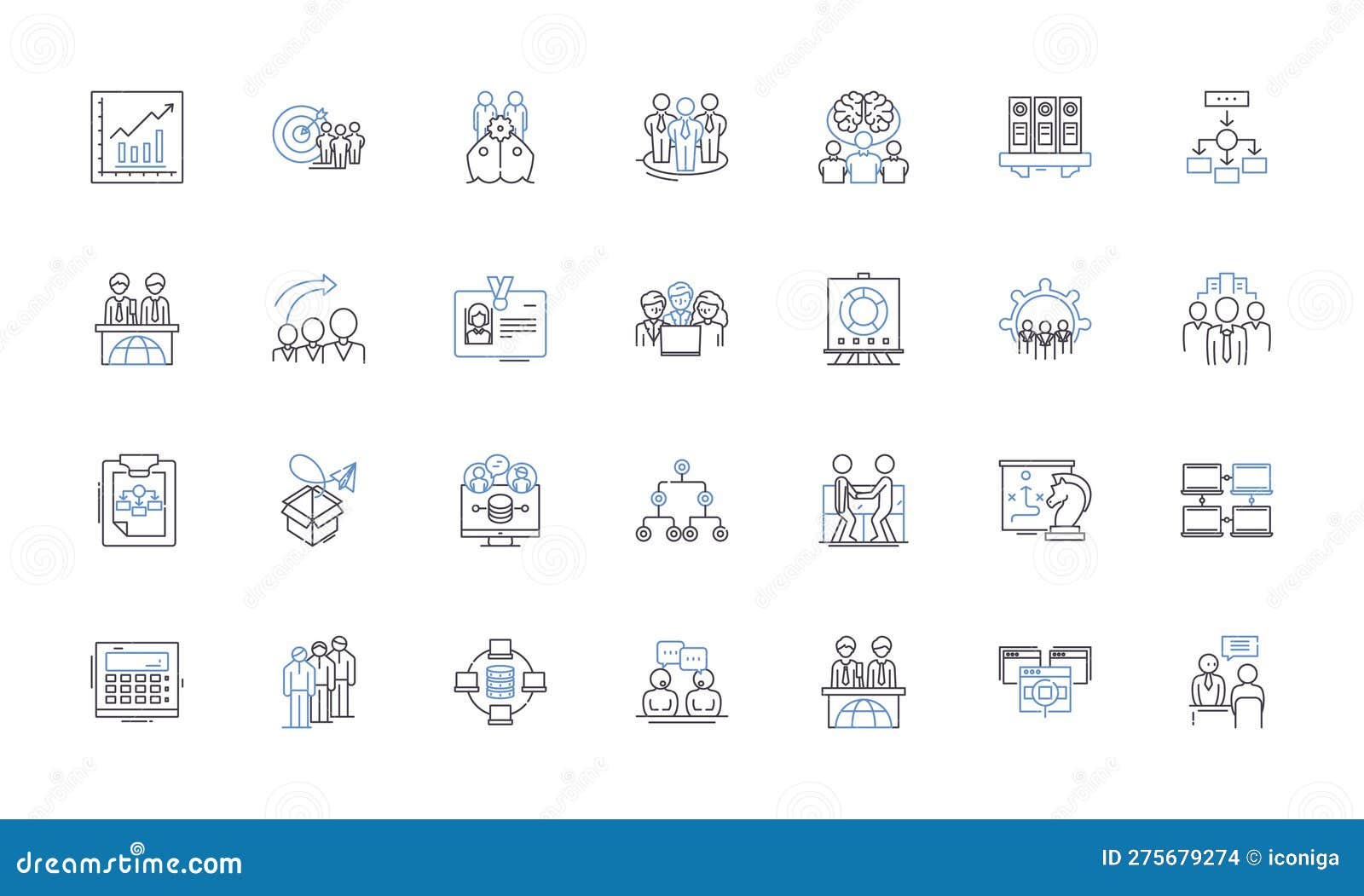 Skill Enhancement Line Icons Collection. Learning, Adaptability ...