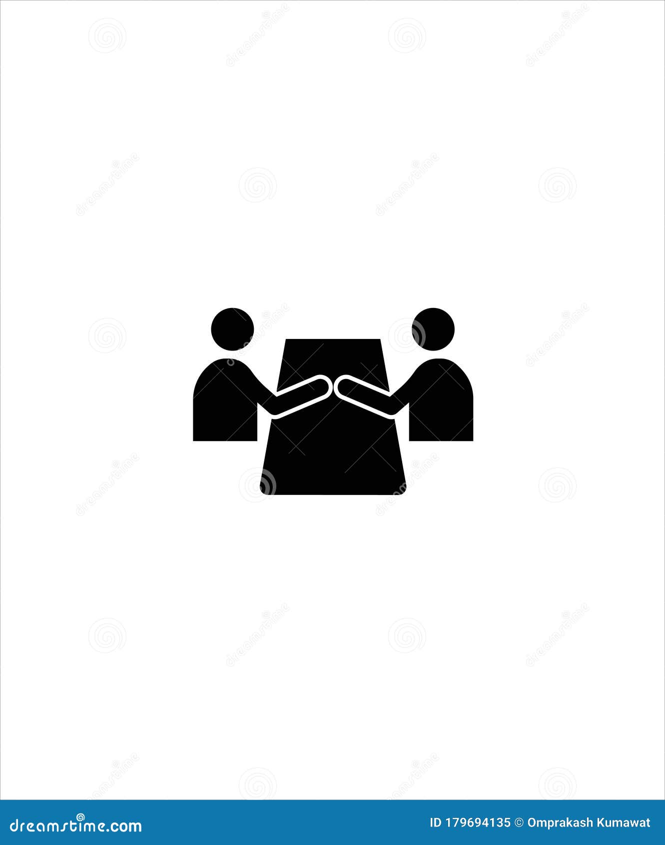 Skill Flat Icon,vector Best Flat Design Icon,two Man Black Icon. Stock ...