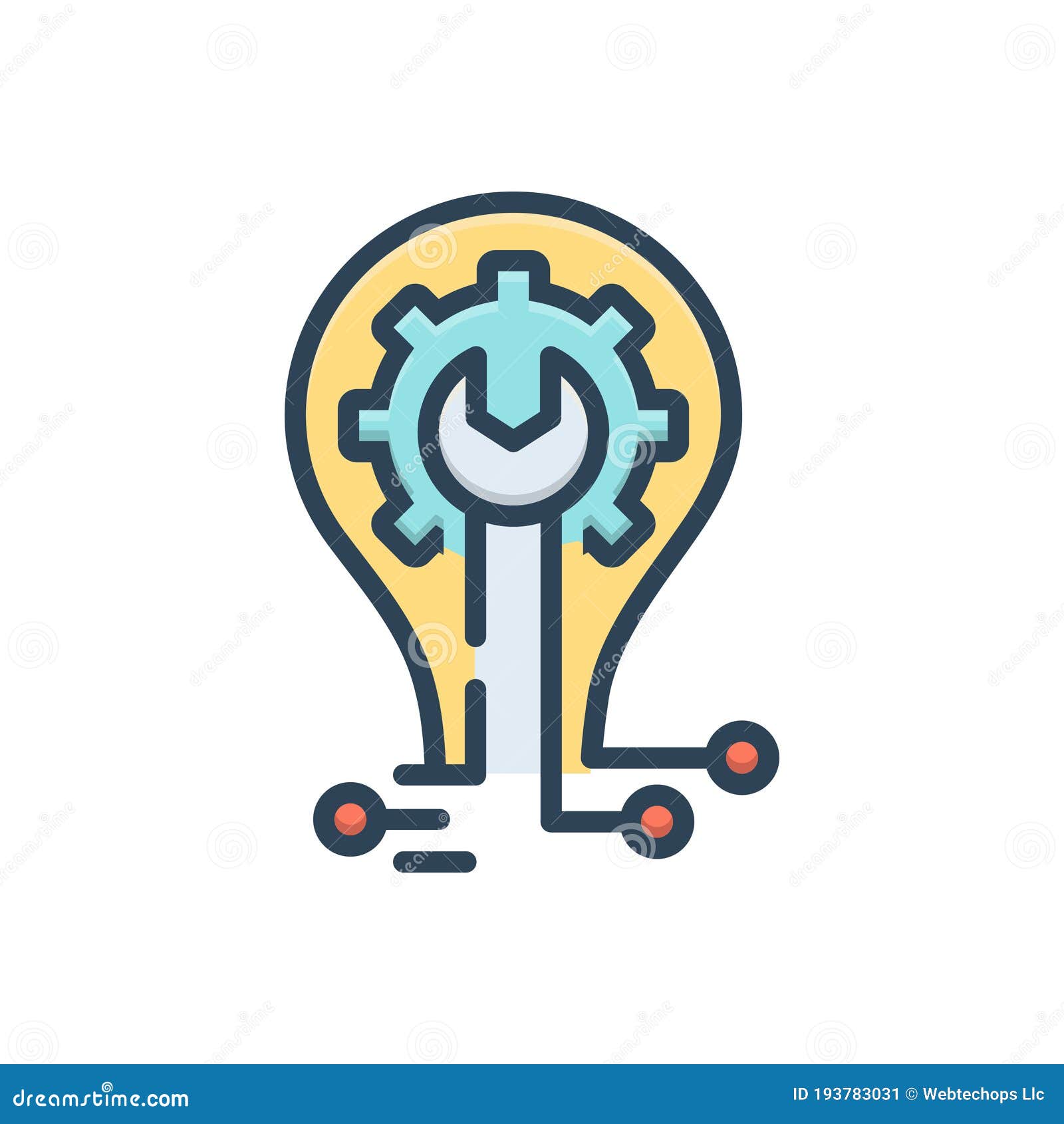 Skill Ability Icon. Skilled Employee. Gear And Hand Symbol Of Talents ...