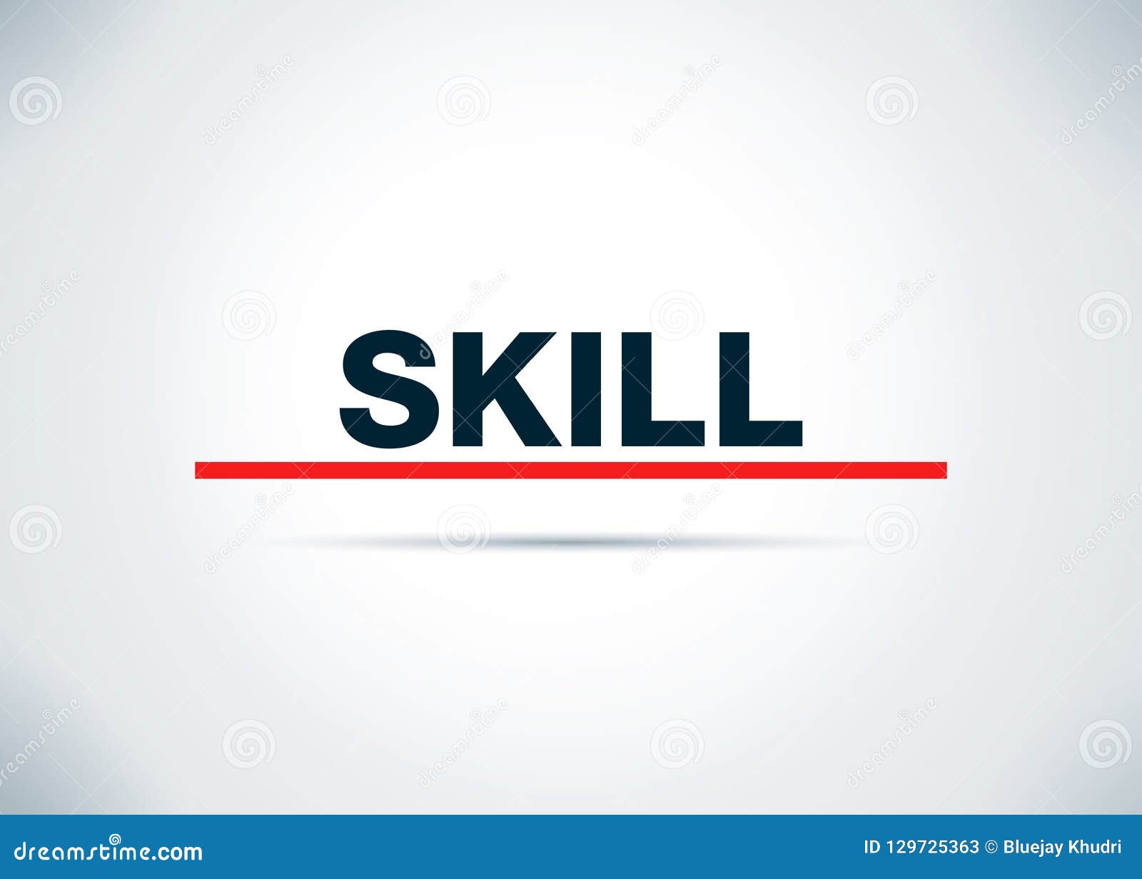 Skill Abstract Flat Background Design Illustration Stock Illustration ...