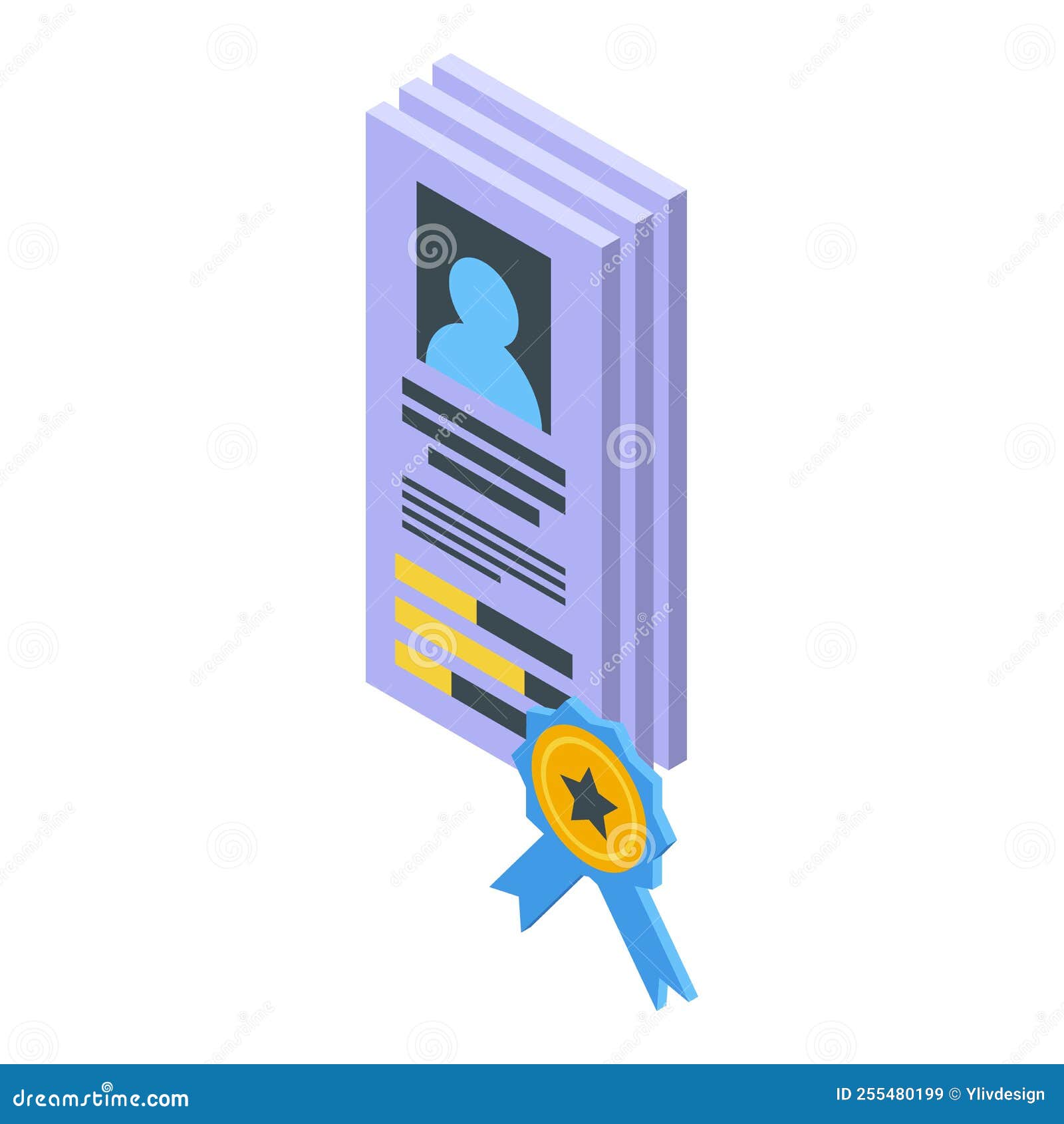 Skill Level Icon Isometric Vector. Training Beginner Stock Vector ...
