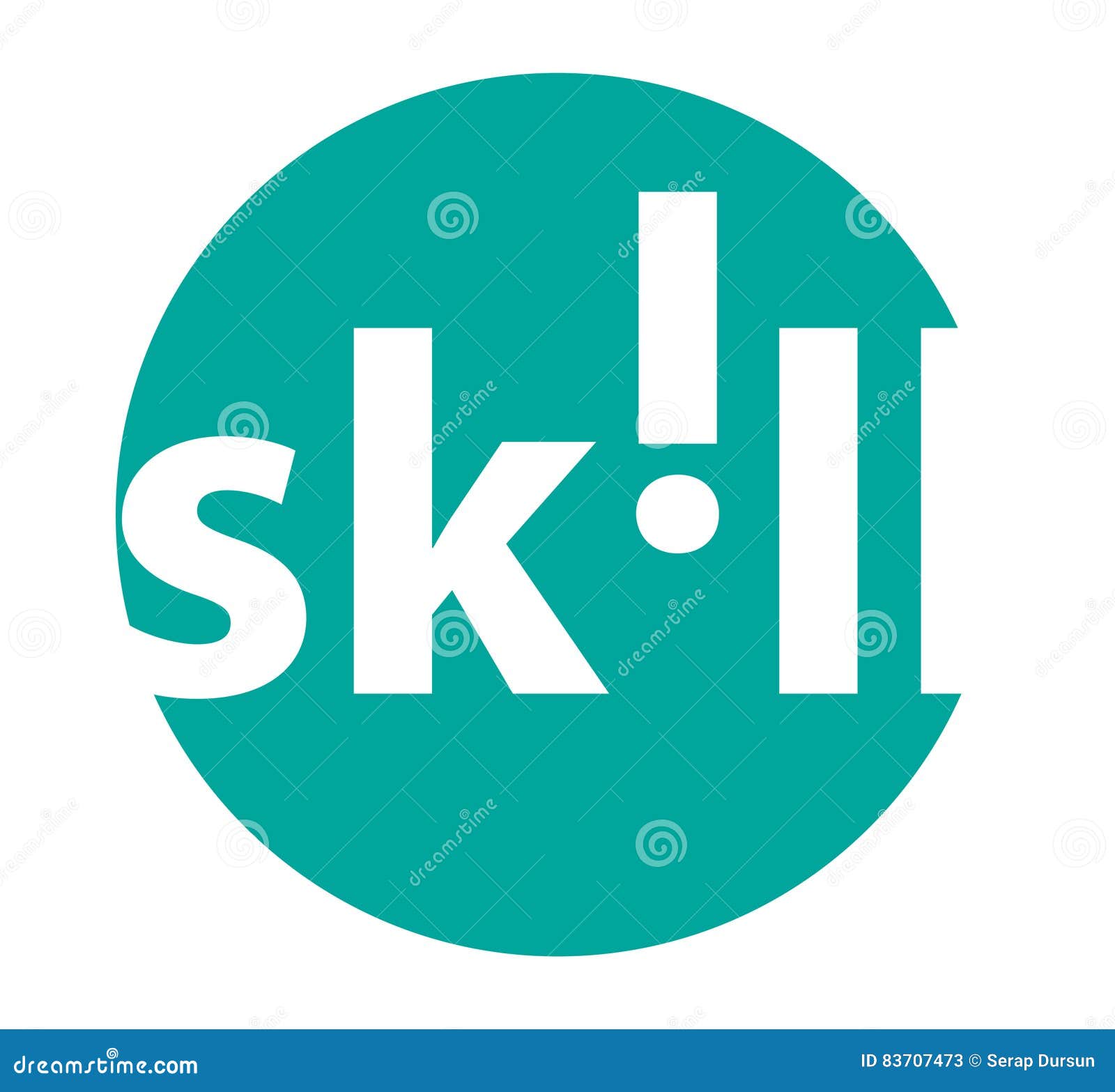 Skill Logo Concept Design stock illustration. Illustration of icon ...