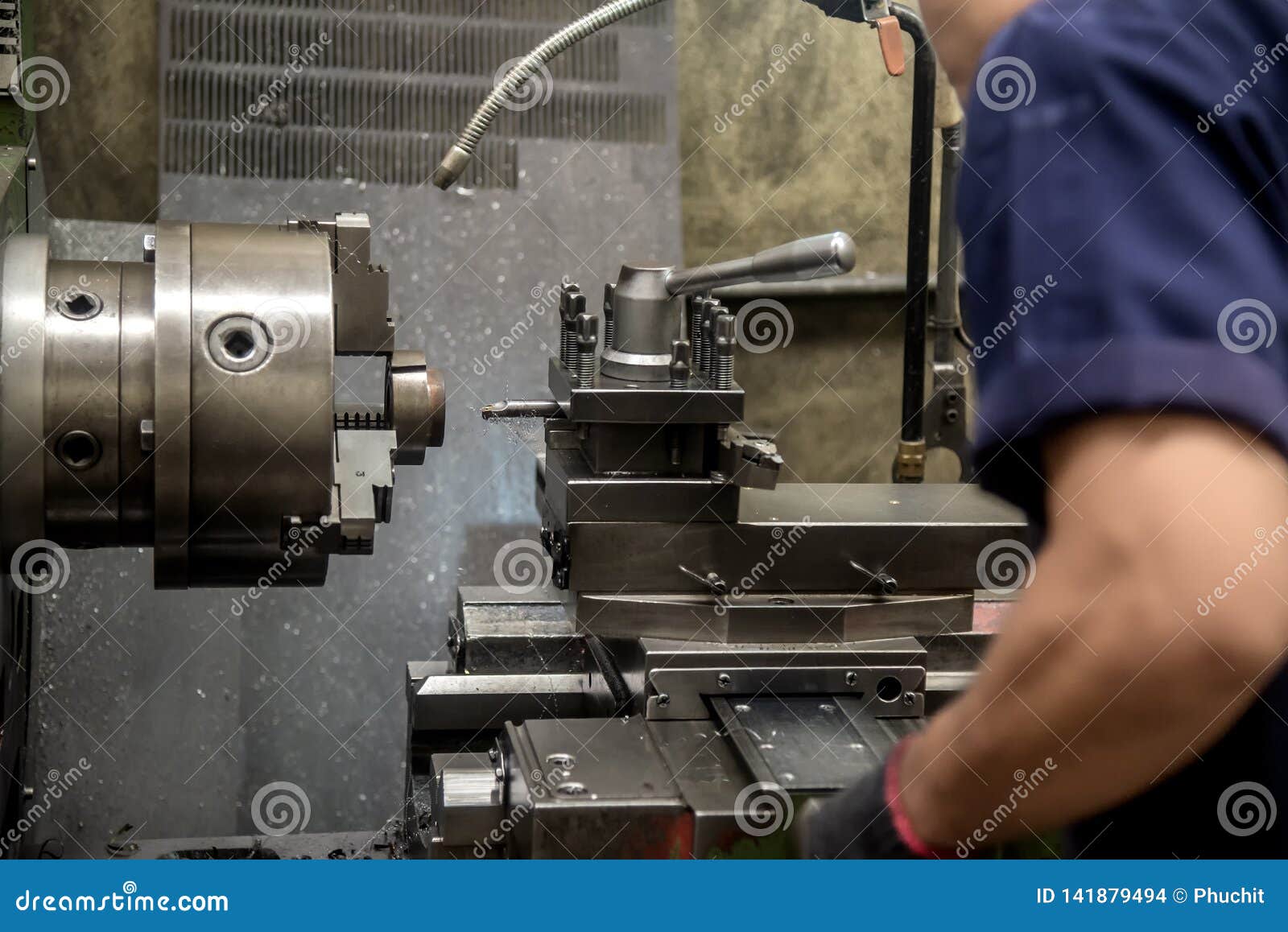 The Skill Operator Working with Lathe Machine . Stock Photo - Image of ... The Skill Operator Working with Lathe Machine . Stock Photo - Image of ...