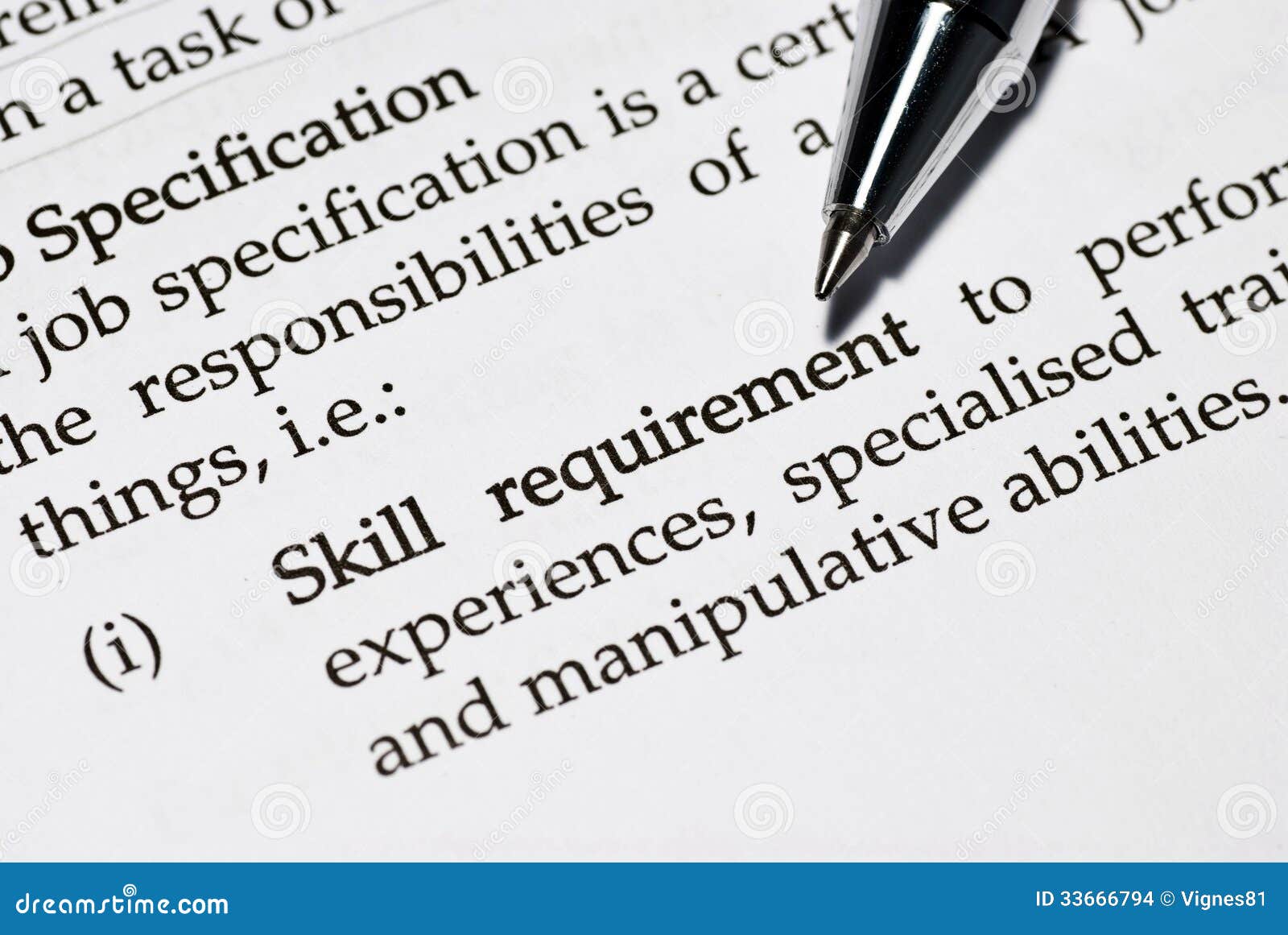 Skill requirement stock photo. Image of specialists, career - 33666794