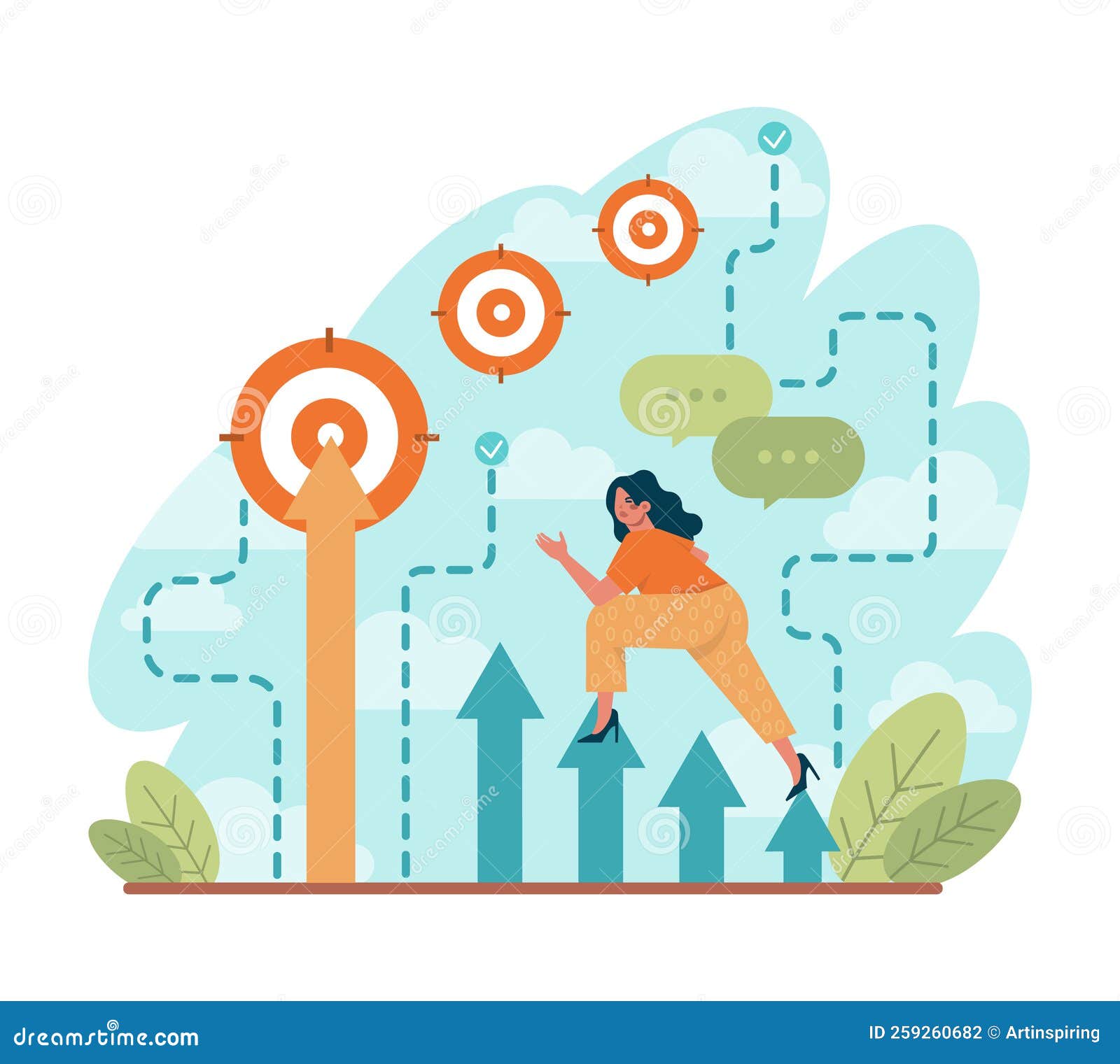 Skill Up Concept. Increasing of Business or Professional Abilities ...