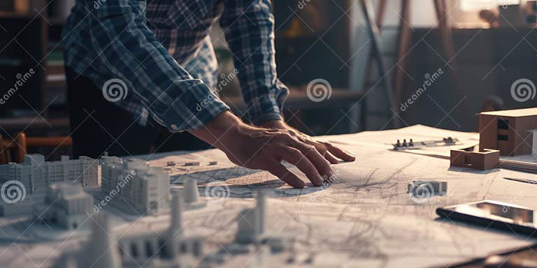 Skilled Civil Engineer Planning Hydro Electrical Power by Using Model ...