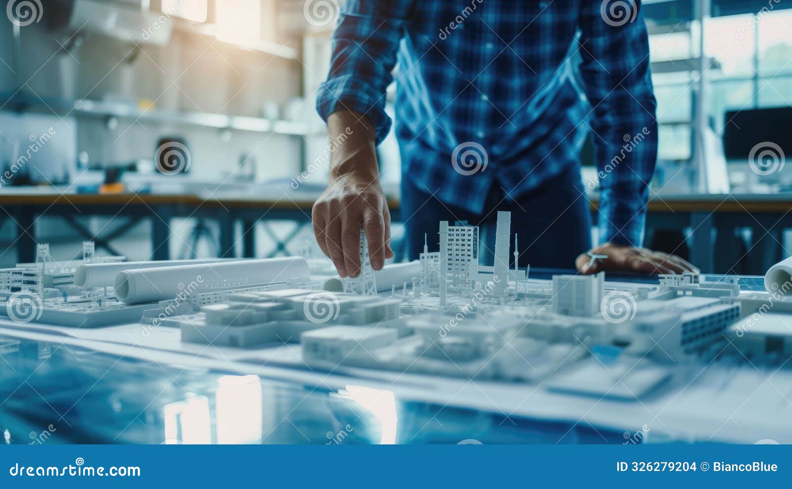 Skilled Civil Engineer Planning Hydro Electrical Power by Using Model ...