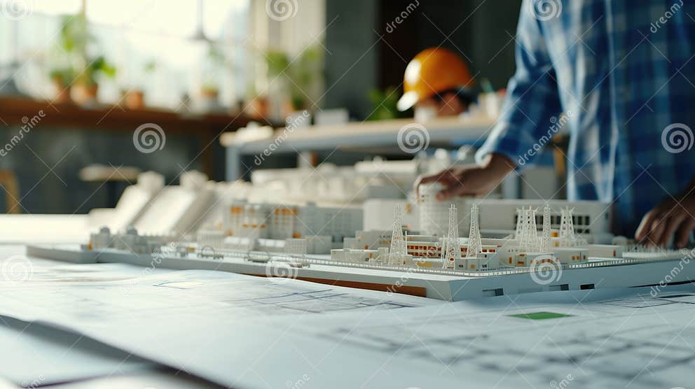 Skilled Civil Engineer Planning Hydro Electrical Power by Using Model ...