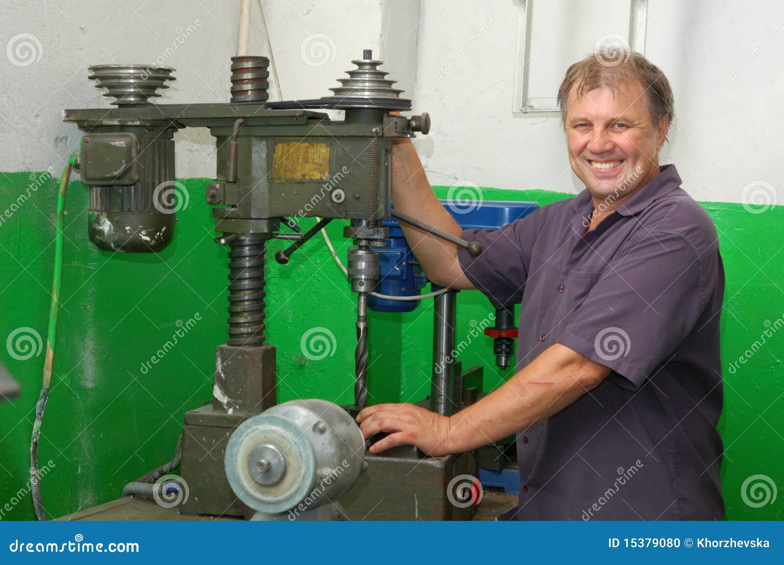 Skilled Labourer in Factory Stock Photo - Image of poor, occupation ...