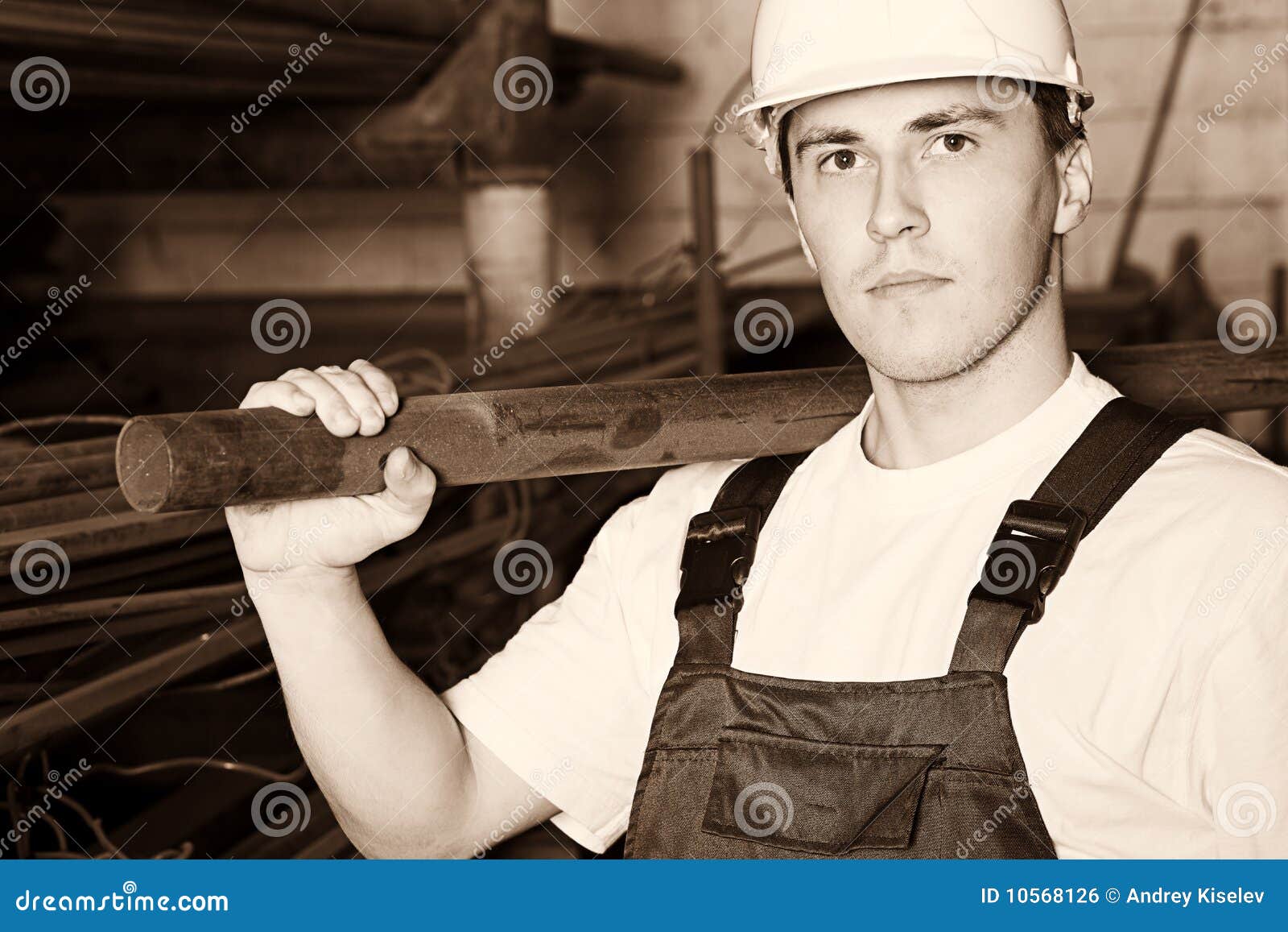 Skilled worker stock photo. Image of metal, mechanical - 10568126