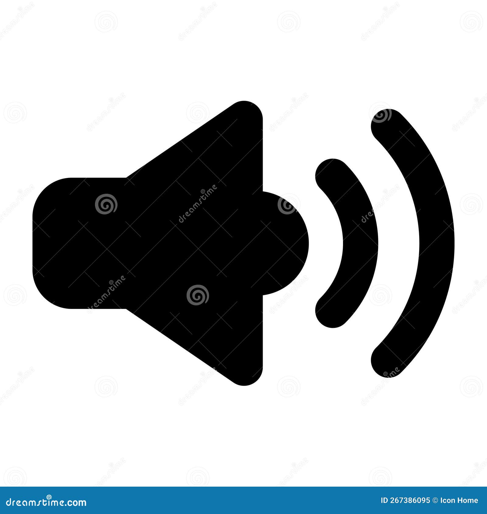 Skillful Crafted Vector Icon of Volume, Speaker Icon Stock Vector ...