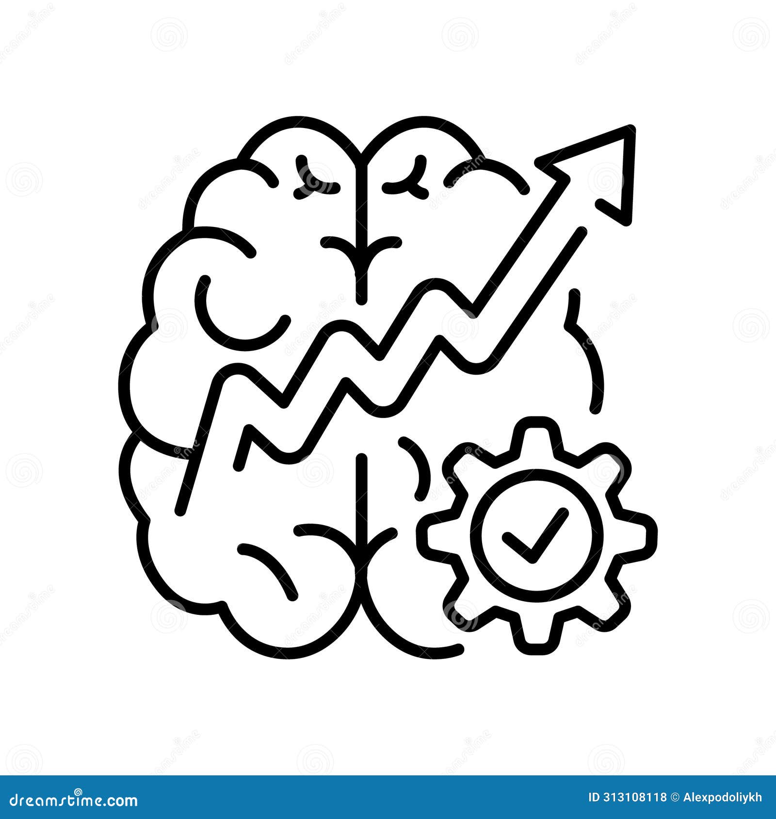 Abilities Line Icon. Person In Circle, Core, Network. Skills Concept ...