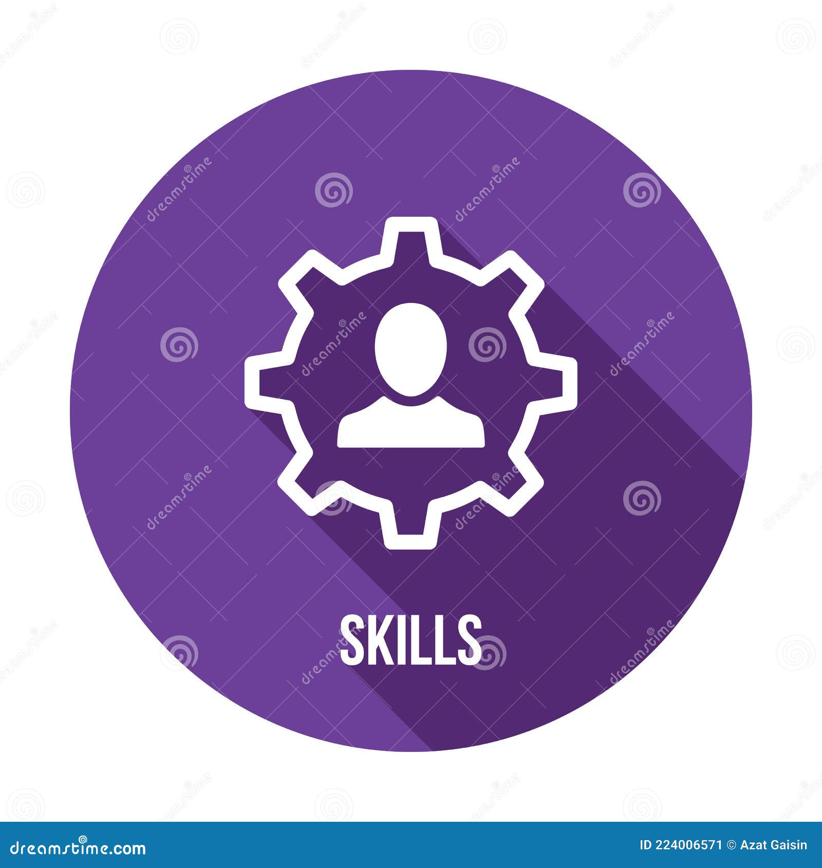 Skills, Capability, Talent Icon. Communication Abilities or ...
