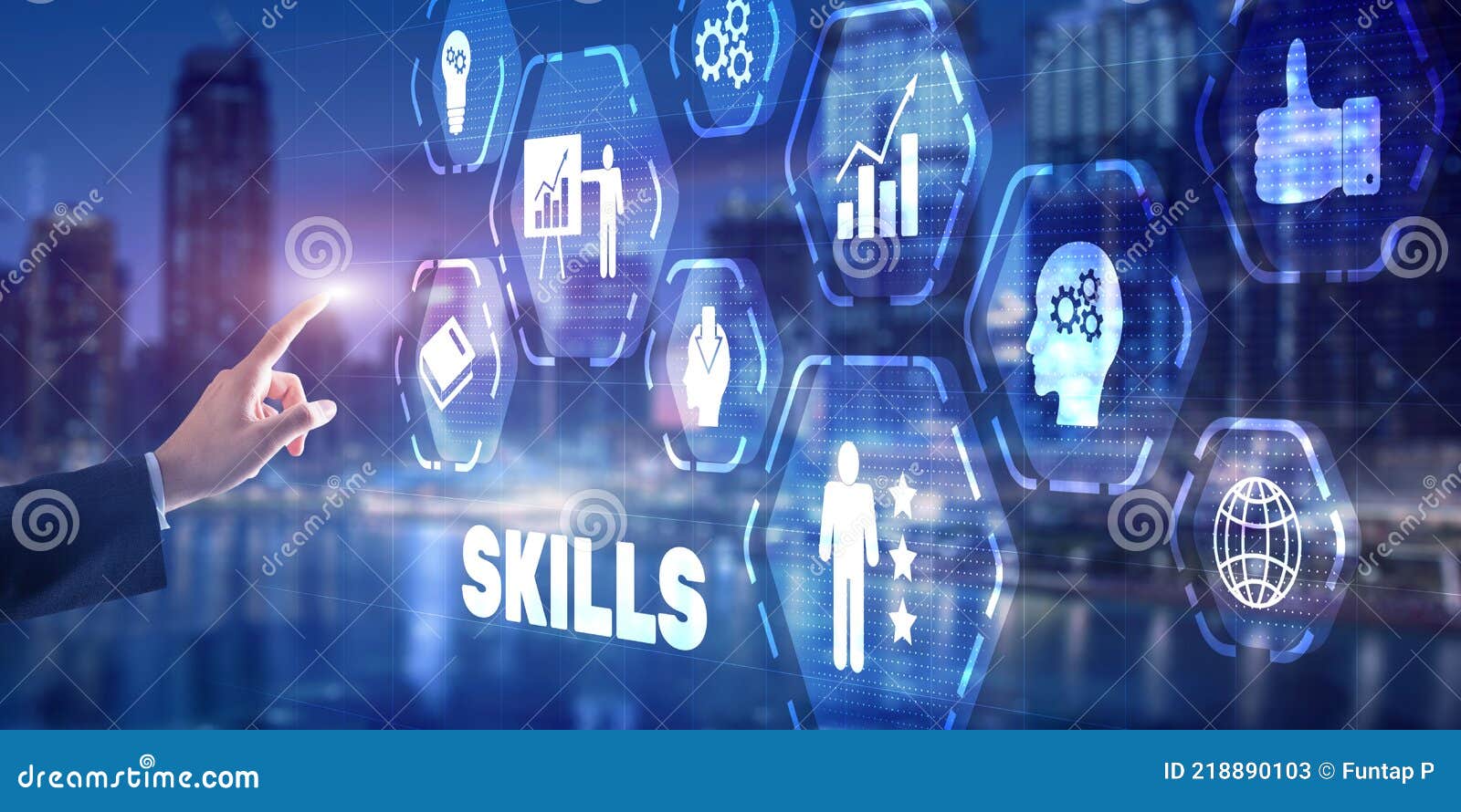 Skills Learning Personal Development Competency Business Concept 2021 ...