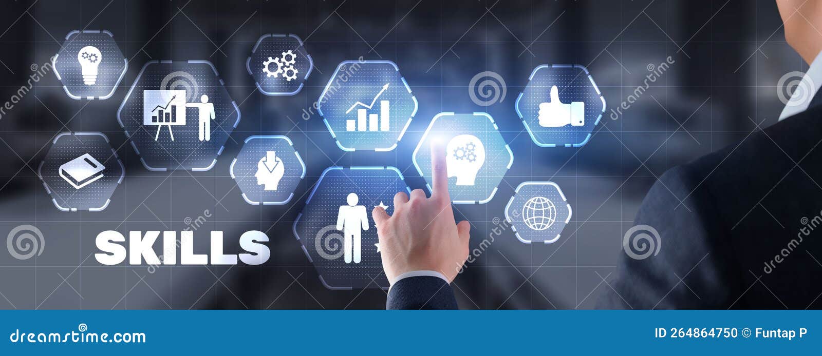 Skills Learning Personal Development Competency Business Concept 2022 ...