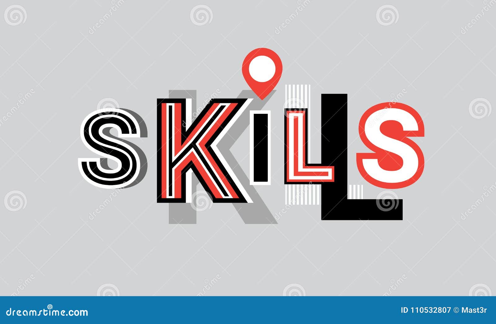 Skills Personal Development Web Banner Abstract Template Background ...