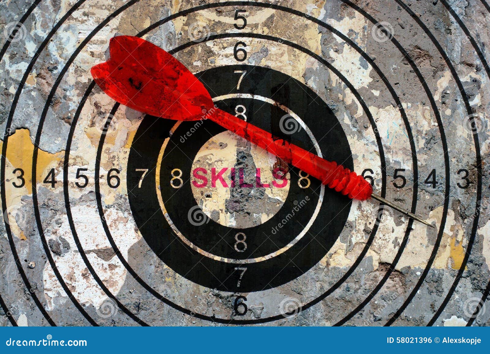 Skills target concept stock photo. Image of training - 58021396