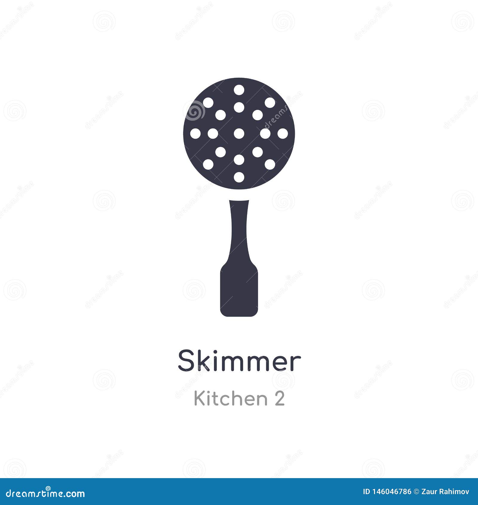 Skimmer Icon Vector Isolated On White Background For Your Web And ...