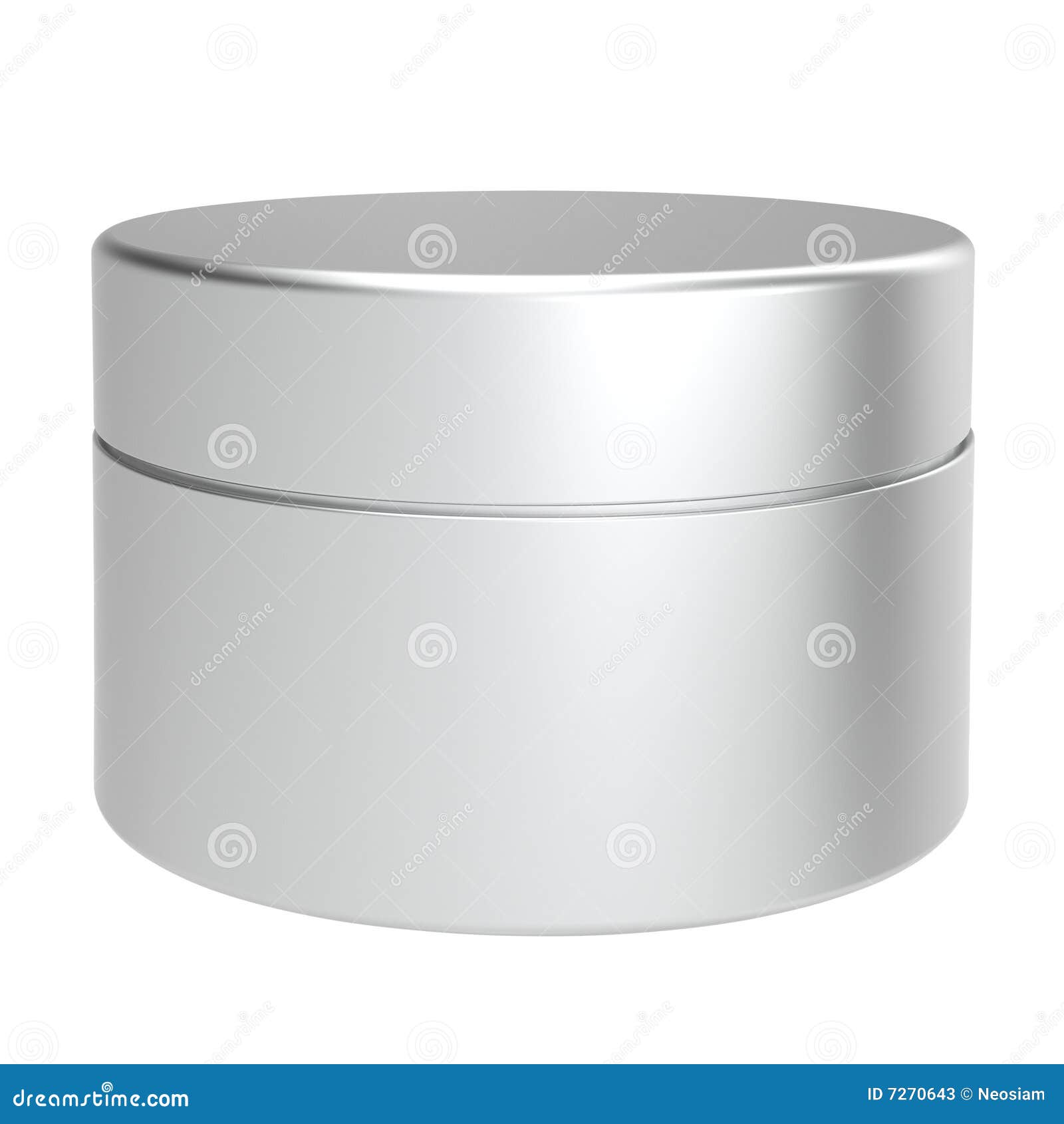 Skin Care Cosmetic Container Packages Stock Image - Image of metal ...