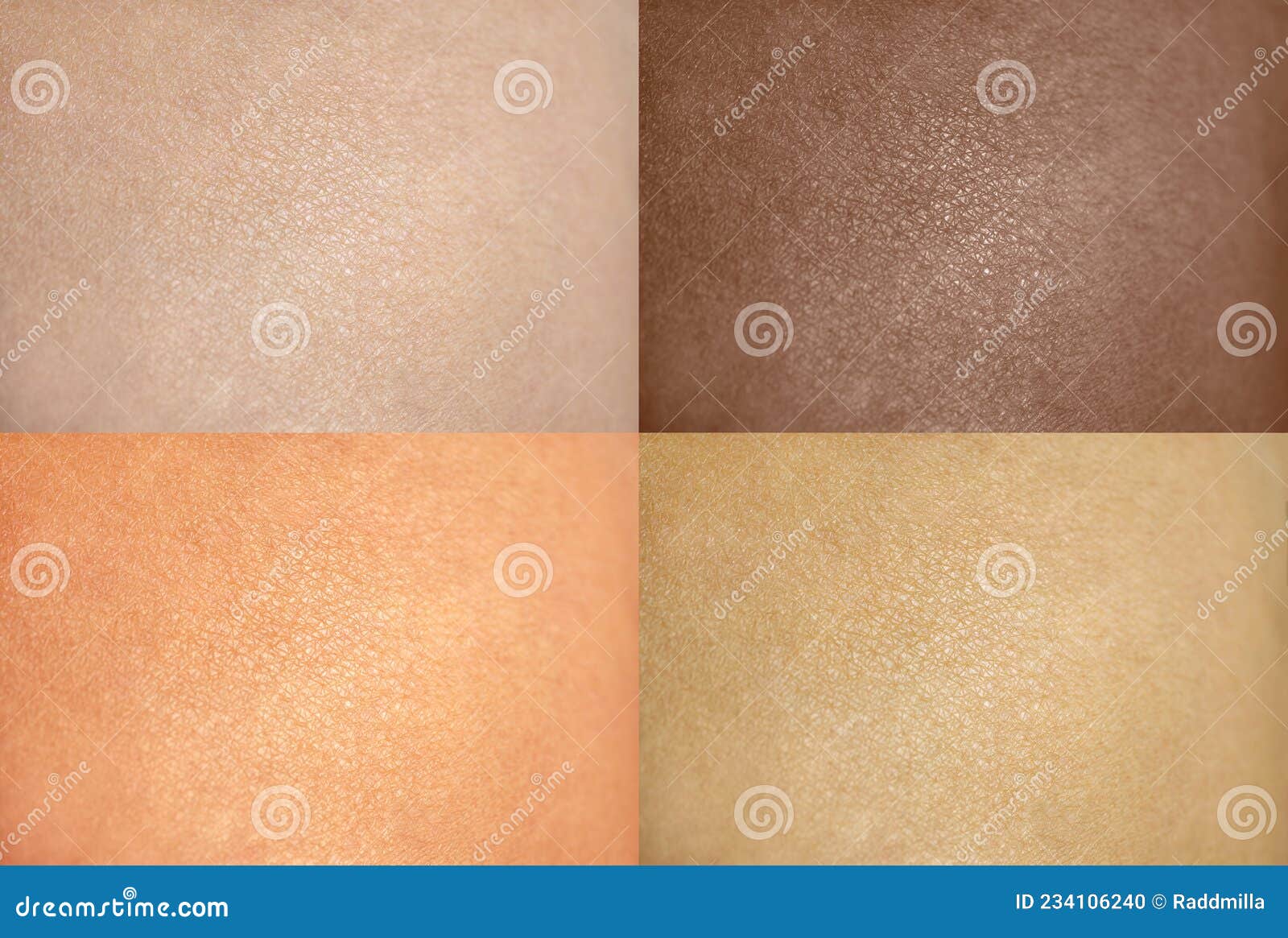 Skin of different color stock photo. Image of light - 234106240