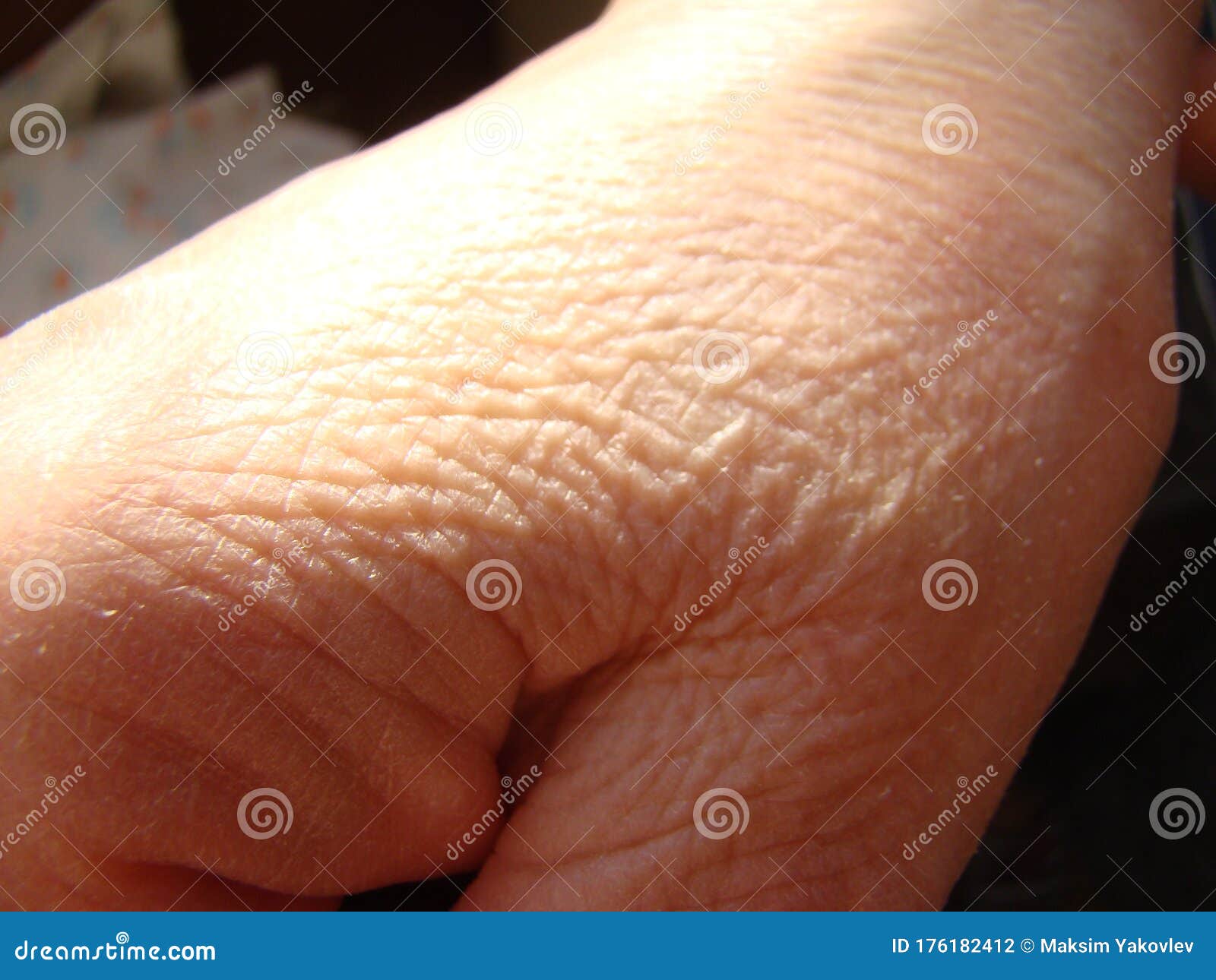 Skin aging stock photo. Image of hygiene, soul, hand - 176182412