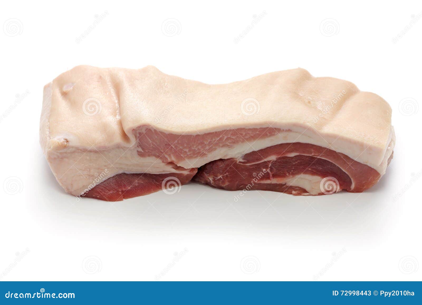 Skin on pork belly stock image. Image of fatty, ingredient - 72998443