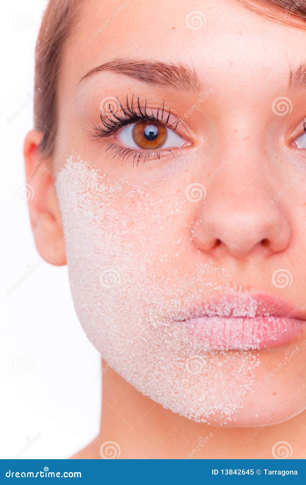 Skincare dry facial stock image. Image of closeup, cream - 13842645