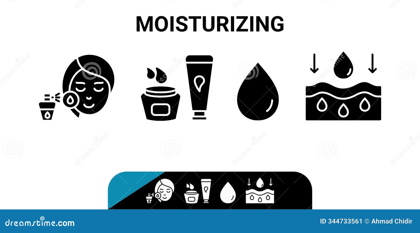 Skincare Icon Vector Isolated On White Background, Logo Concept ...