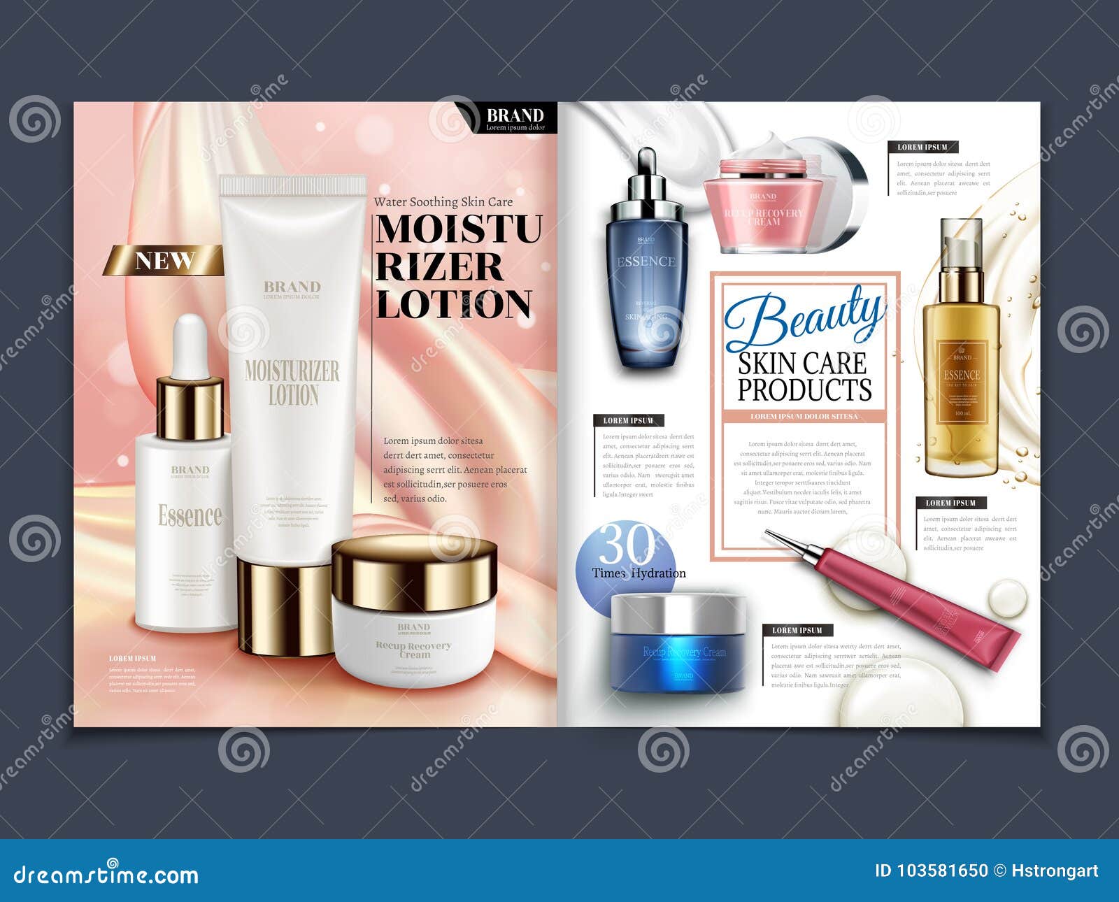 Skincare Template Stock Illustrations – 27,478 Skincare Template Stock ...