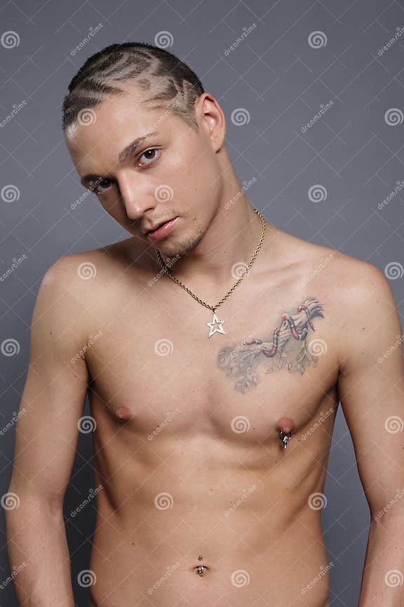 Skinhead stock photo. Image of serious, skinhead, background - 8264188