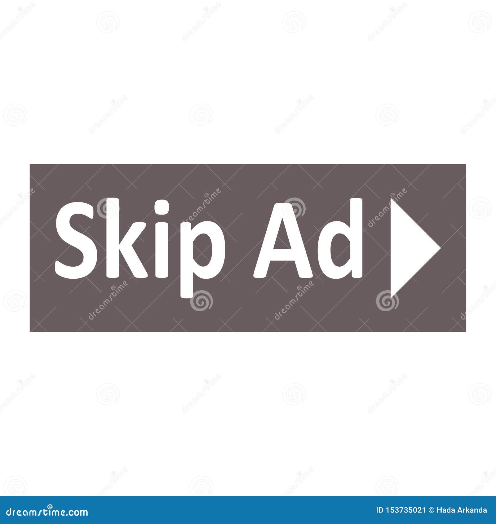 Skip Ads Video Icon or Logo Illustration Stock Illustration ...