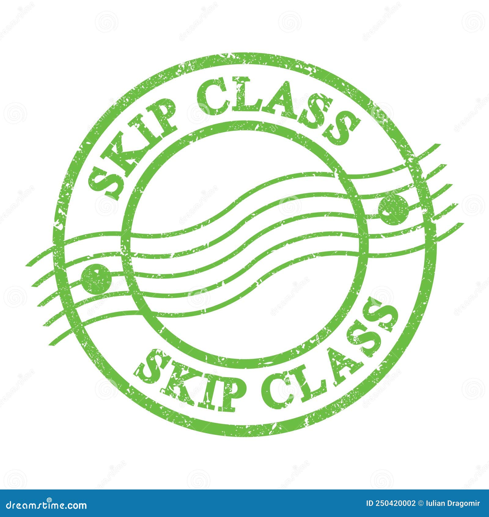 SKIP CLASS Text Written On Red Stamp Sign Royalty-Free Stock ...