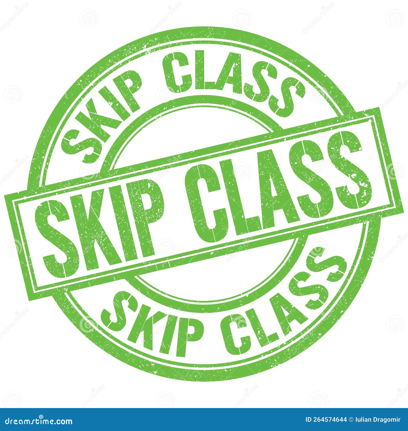 SKIP CLASS Text Written On Red Stamp Sign Royalty-Free Stock ...