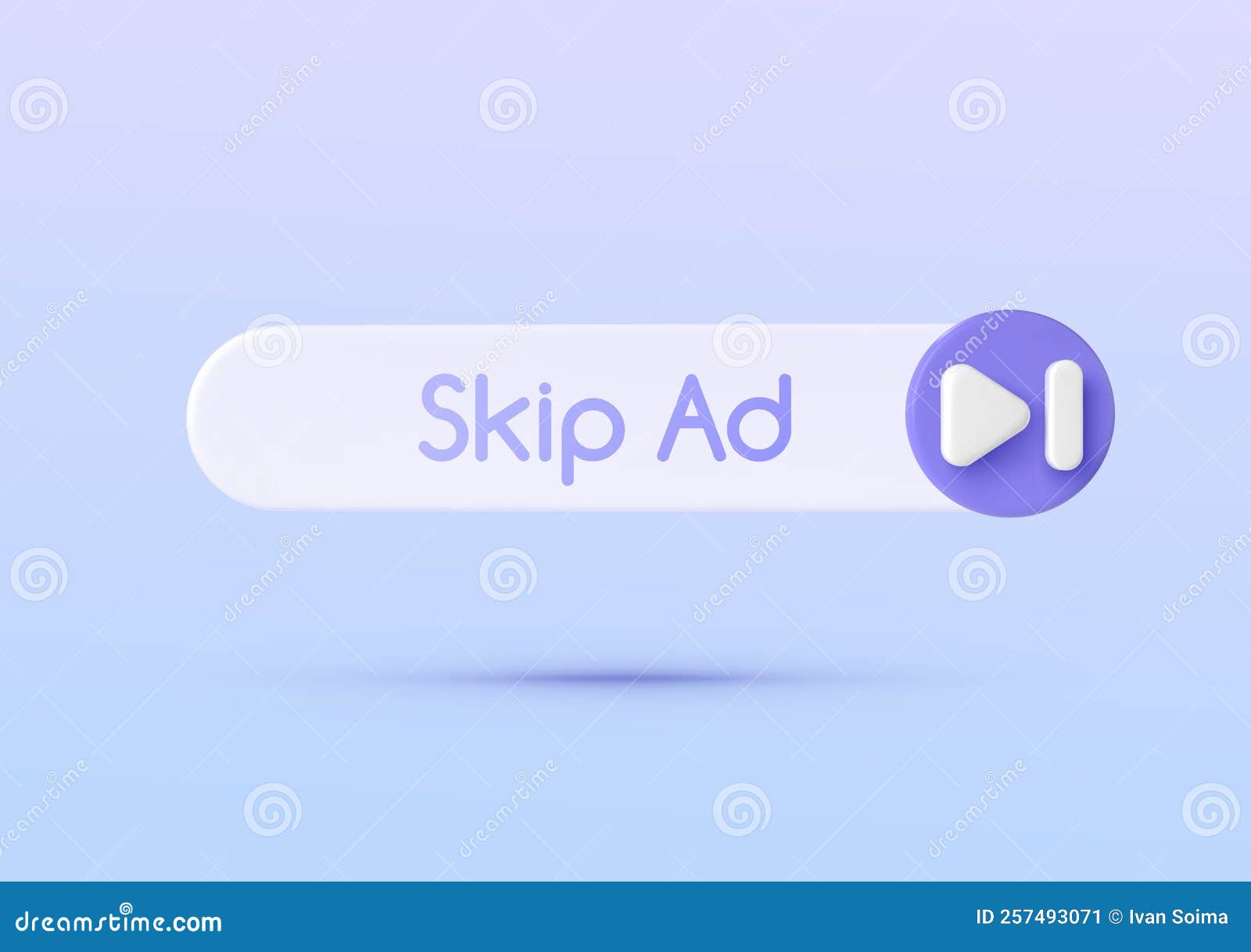 Skip 3d In Modern Style. Skip To The End, Next, Music Player Button ...